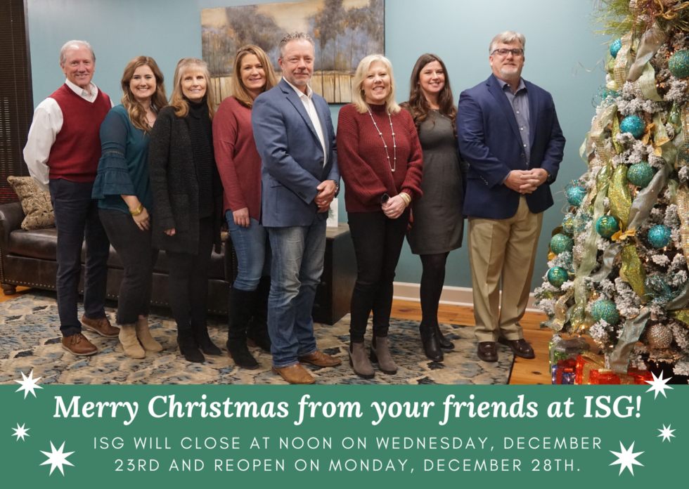Merry Christmas From Your Friends at ISG | ISGI